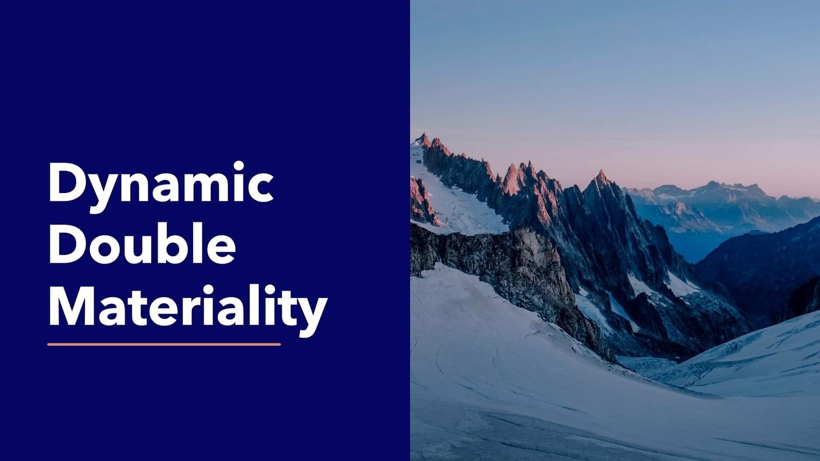 How Do Dynamic Double Materiality Assessments Fuel Data Driven 2843